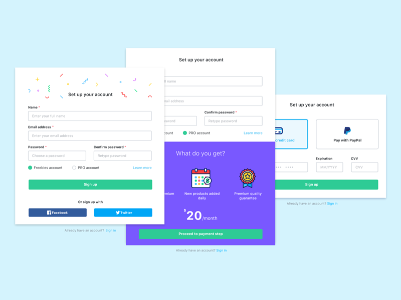 Collect UI - Daily inspiration collected from daily ui archive and ...