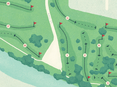 Golf Scratch Off Maps Golf Course Scratch Off Map Etsy
